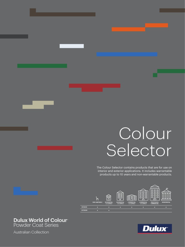 Dulux Powder Colour Selector Web 2018 | PDF | Materials | Metals