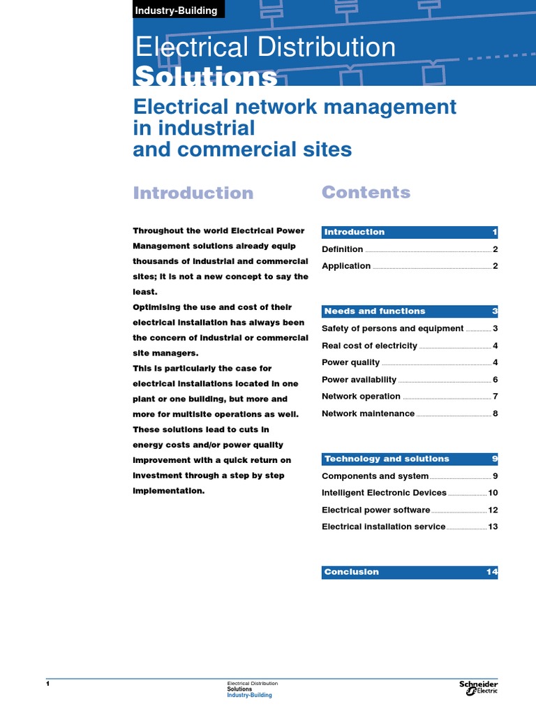 Solutions: Electrical Distribution | Download Free PDF | Computer ...