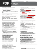 Grammar Worksheet - Savvas Answerkey | PDF | Adverb