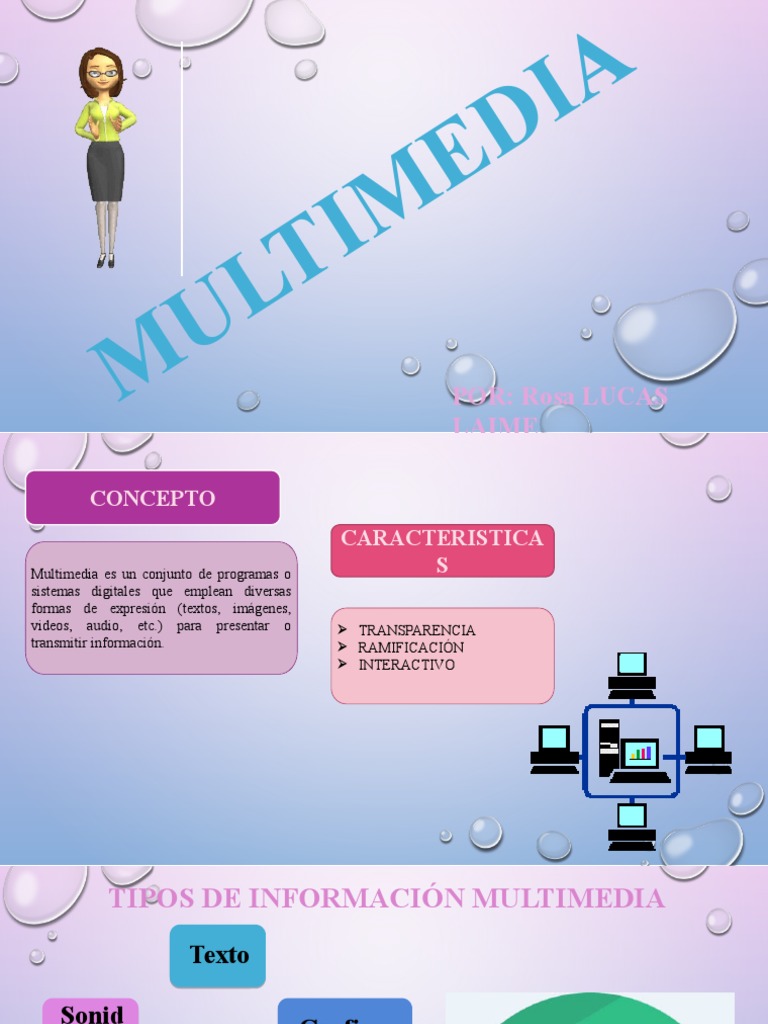 Concepto y características de multimedia | PDF | Informática