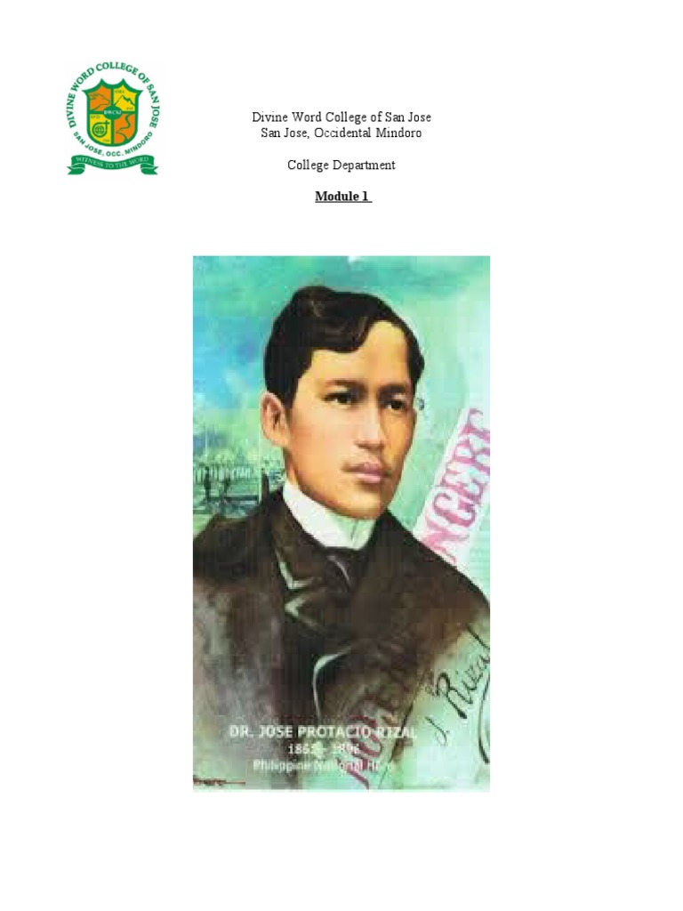 Rizal Module 1 | PDF | Philippines
