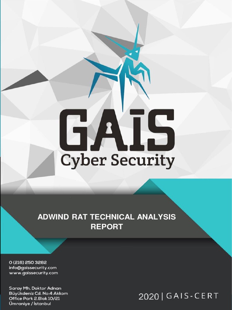 Adwind Rat Technical Analysis Report 1595865766 | PDF | Malware | Directory (Computing)