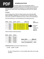 Normalization Problems | PDF | Computer Science | Databases