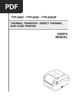 Manual Impresora Etiquetadora Sbarco PDF | PDF | Universal Product Code | Printer (Computing)