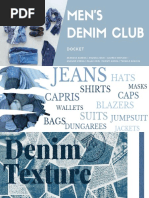 Anatomy of Jeans Components | PDF | Seam (Sewing) | Sewing