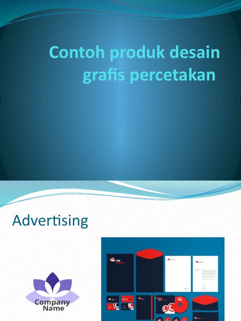 Contoh Produk Desain Grafis Percetakan | PDF | Seni