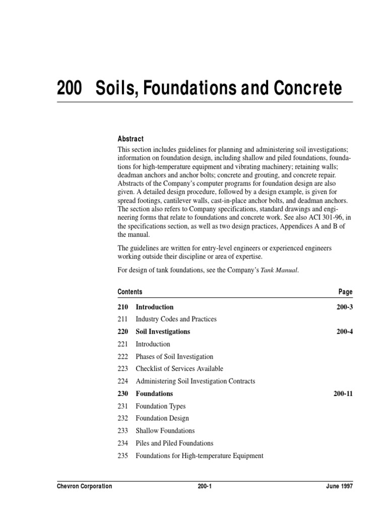 Soil and Foundation Design Guidelines | PDF | Deep Foundation ...