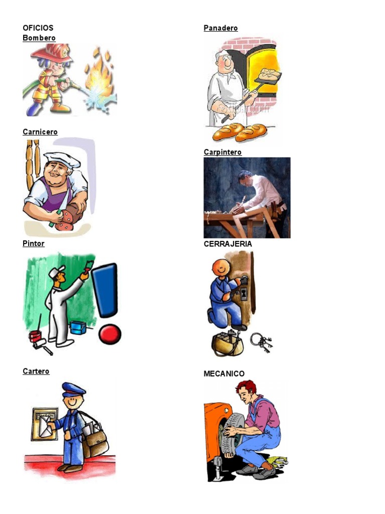 10 Oficios 10 Profesiones | PDF