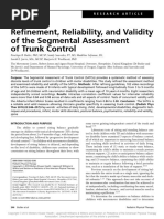 Motion Sensitivity Test | PDF | Vertigo | Clinical Medicine