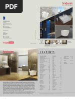 Hindware Catalogue Price List Sanitaryware Product and Fittings New PDF ...