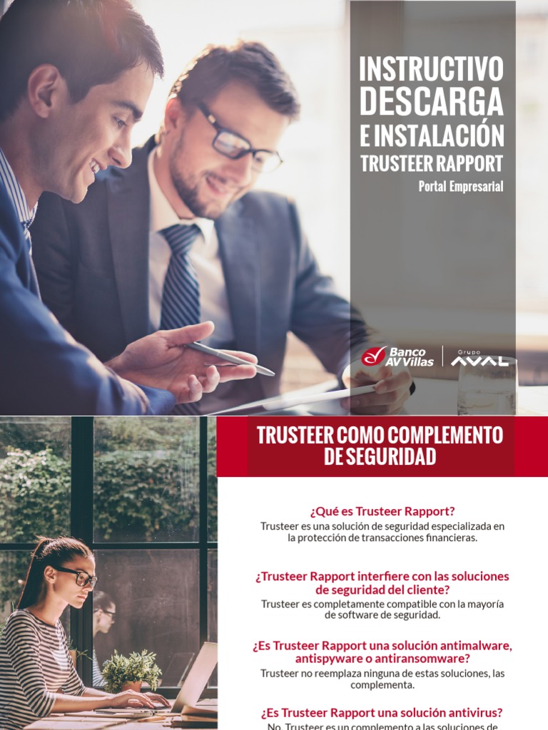 TRUSTEER Instructivo Descarga e Instalacion | PDF | Tecnologías de la ...