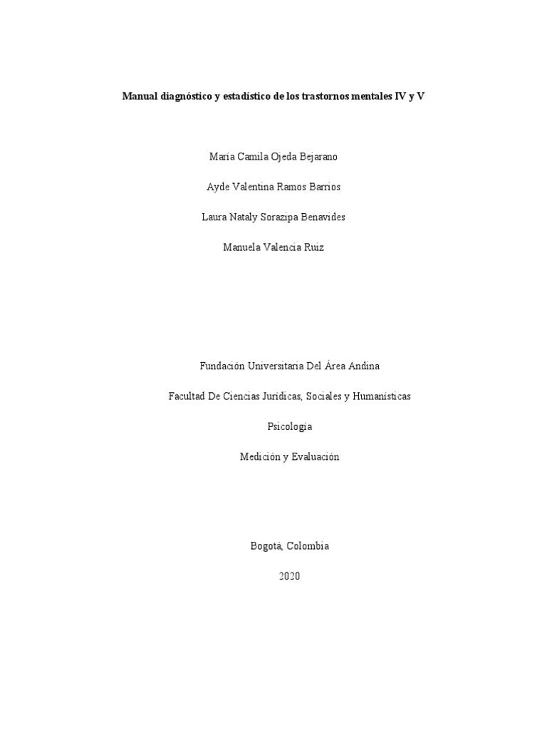 Cuadro Comparativo DSM-IV y DSM-V | PDF | Discapacidad intelectual | Cociente de inteligencia