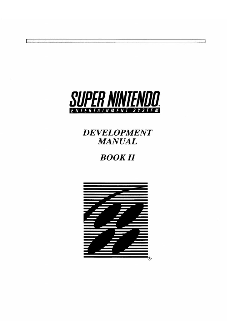 SNES Development Manual Book 2 PDF | PDF