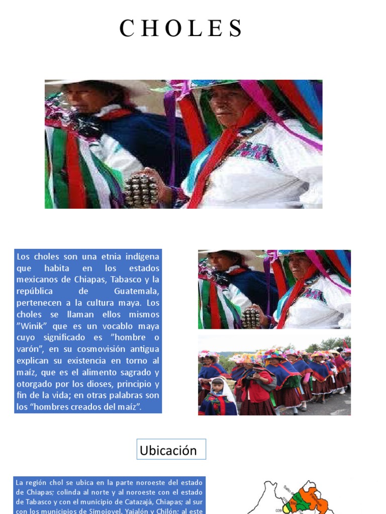 Choles | PDF | Pueblos Indígenas de las Américas | Ropa