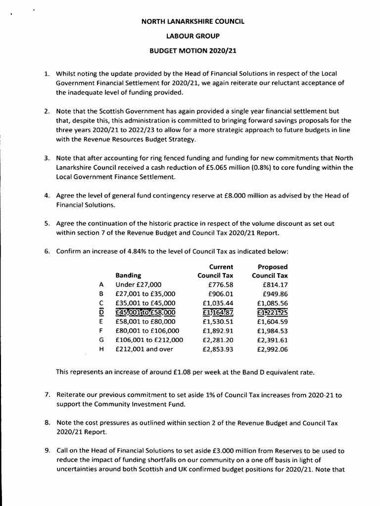 Approved Budget Proposition | PDF | Budget | Taxes