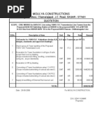 Structural Steel BOQ | PDF | Structural Steel | Scaffolding