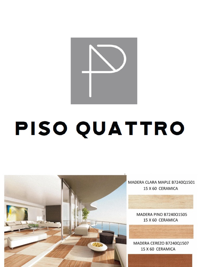 Catalogo Piso Quattro | PDF