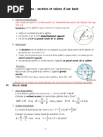 Exercices de volumes pour 3ème | PDF | Zone | Le volume