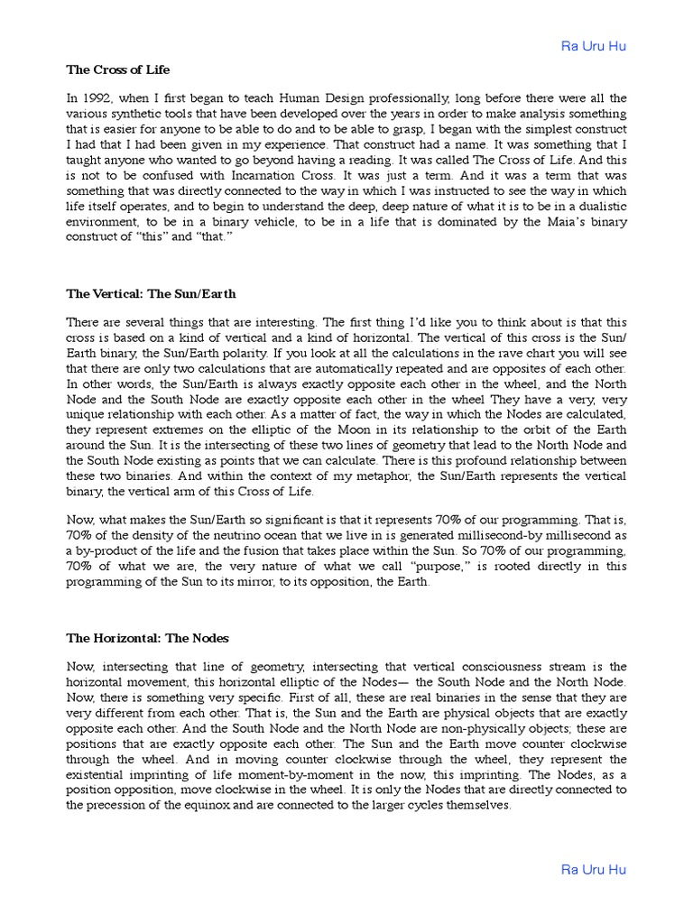 The Cross of Life | PDF | Sun | Orbit