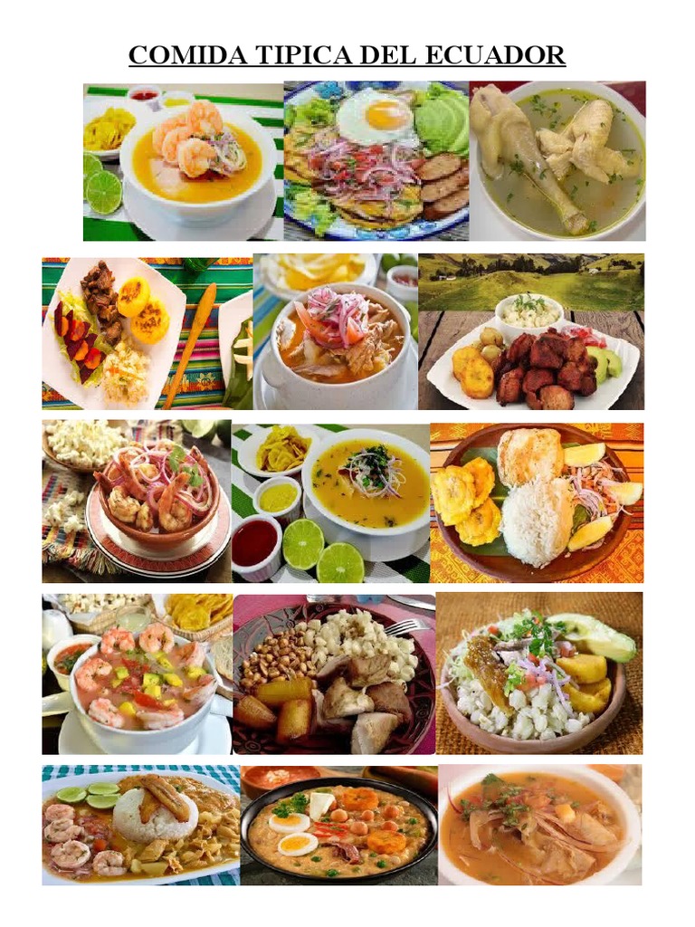 Comida Tipica De Ecuador