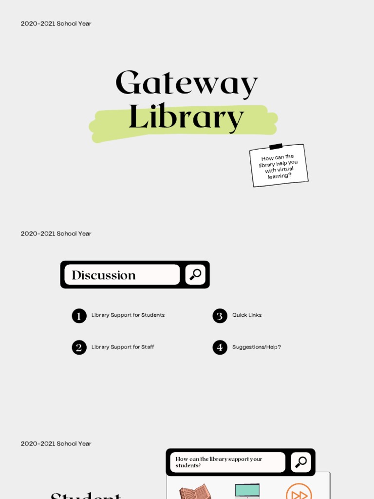 2020-2021 Library Services Final | PDF