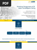 Panduan eLOK Untuk Mahasiswa UGM 2022 | PDF