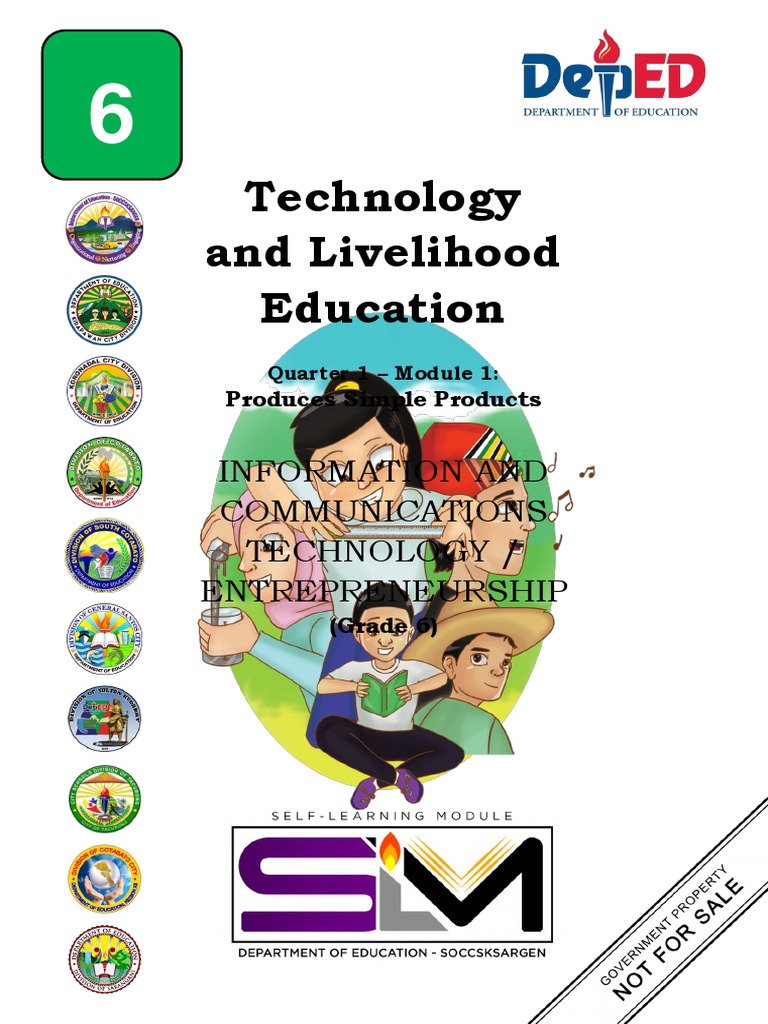Tle 6 Ictentrep Module 1 | PDF | Sales | Design