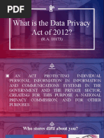 Data Privacy Act of 2012 | PDF | Information | Privacy