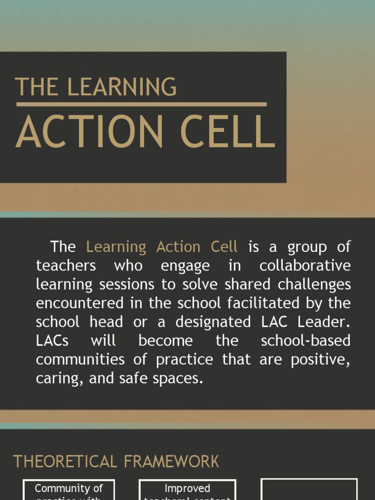 Understanding Learning Action Cells in Education | PDF | Pedagogy ...