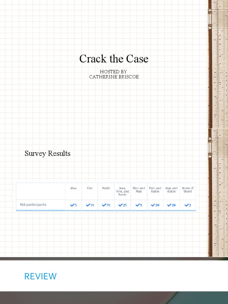 Crack The Case Day 4 | PDF