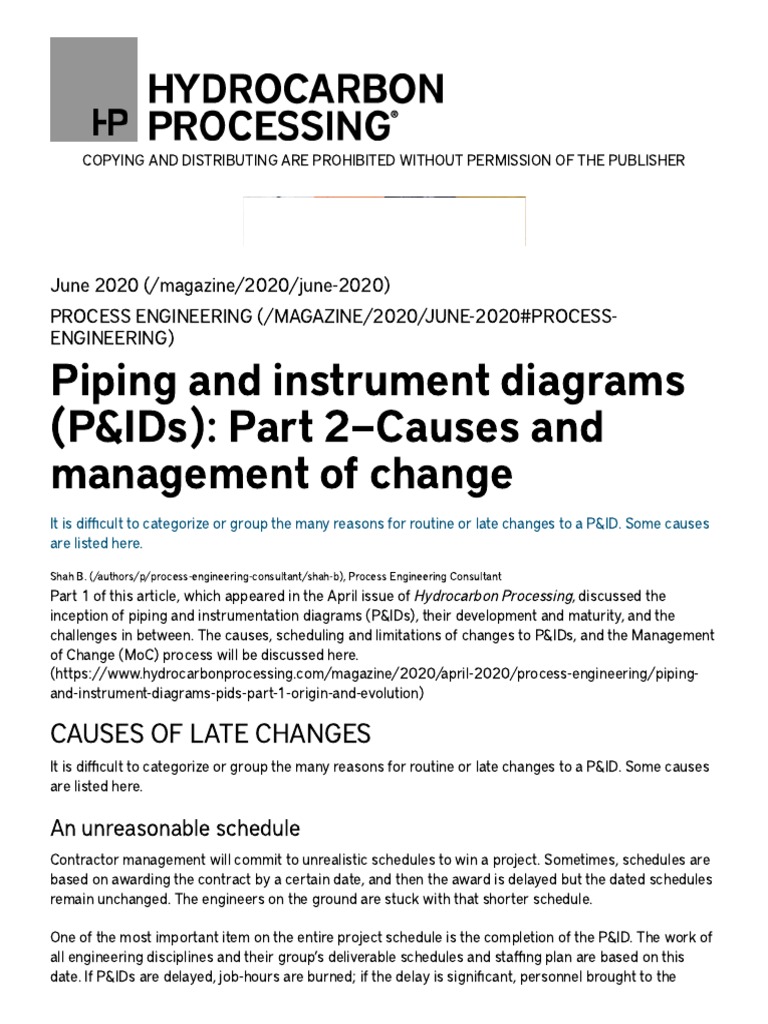 Piping and Instrument Diagrams Part 2 PDF | PDF | Engineering | Business