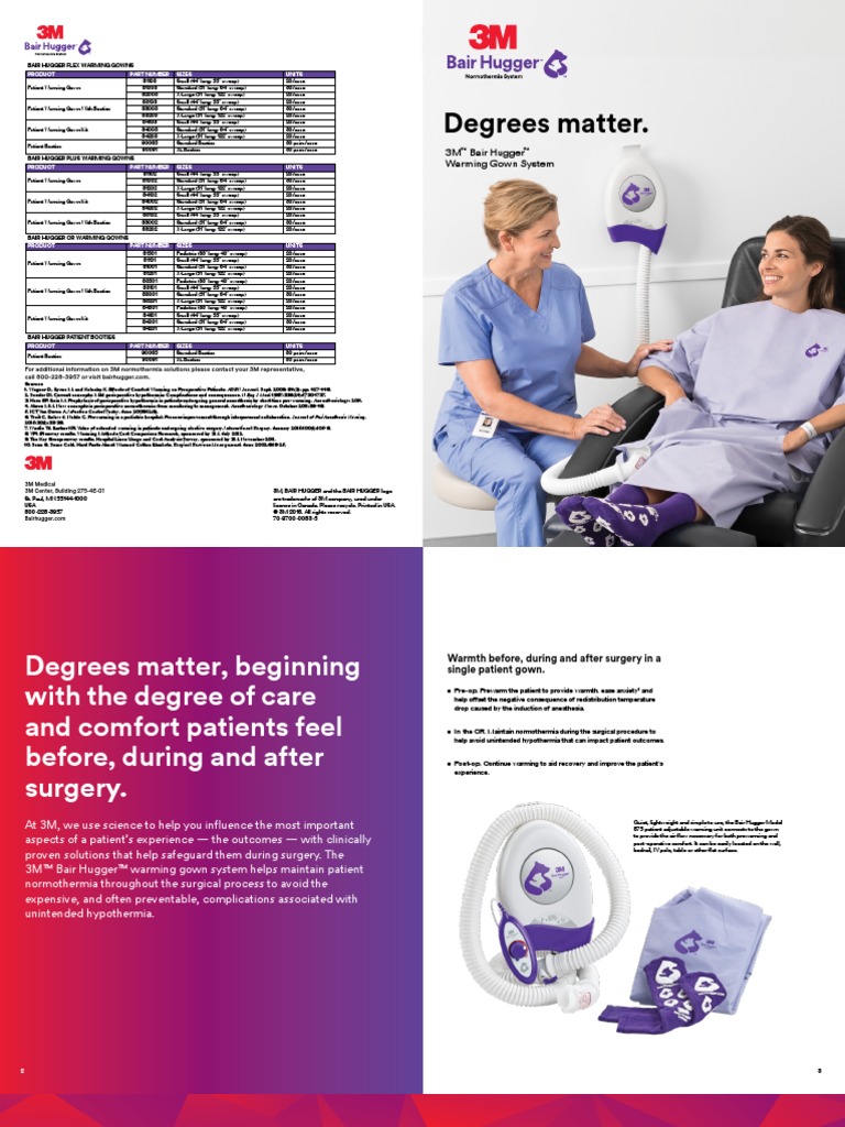 3M Bair Hugger Gown System | Download Free PDF | Surgery | Hypothermia