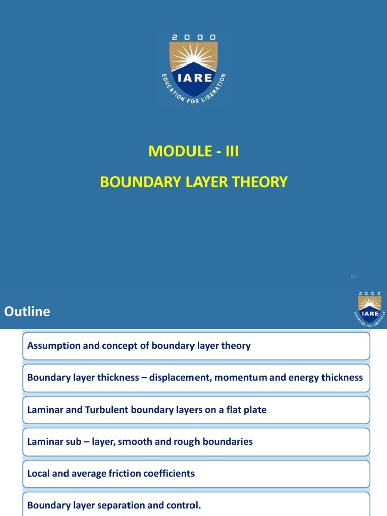 Boundary Layer Theory | PDF | Boundary Layer | Laminar Flow