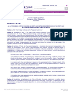 Philippine Party-List System Overview | PDF | Government | Public Law