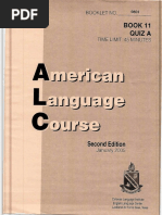 ALC Book 24 Quiz C: Listening & Reading | PDF