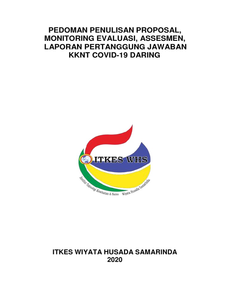 Pedoman Penyusunan Proposal - LPJ KKNT Itkes PDF | PDF