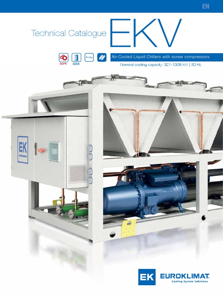 Technical Catalogue: Air-Cooled Liquid Chillers With Screw Compressors ...