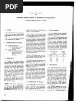AASHTO T 166-Standard Method of Test For Bulk Specific Gravity of ...