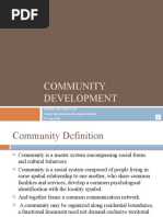 Community Development PDF Notes PDF | PDF | Community | Concept