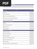 Operational Readiness Assessment ORA Template With Instructions | PDF ...