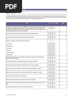 Commissioning Plan Checklist | PDF | Engineering | Computing