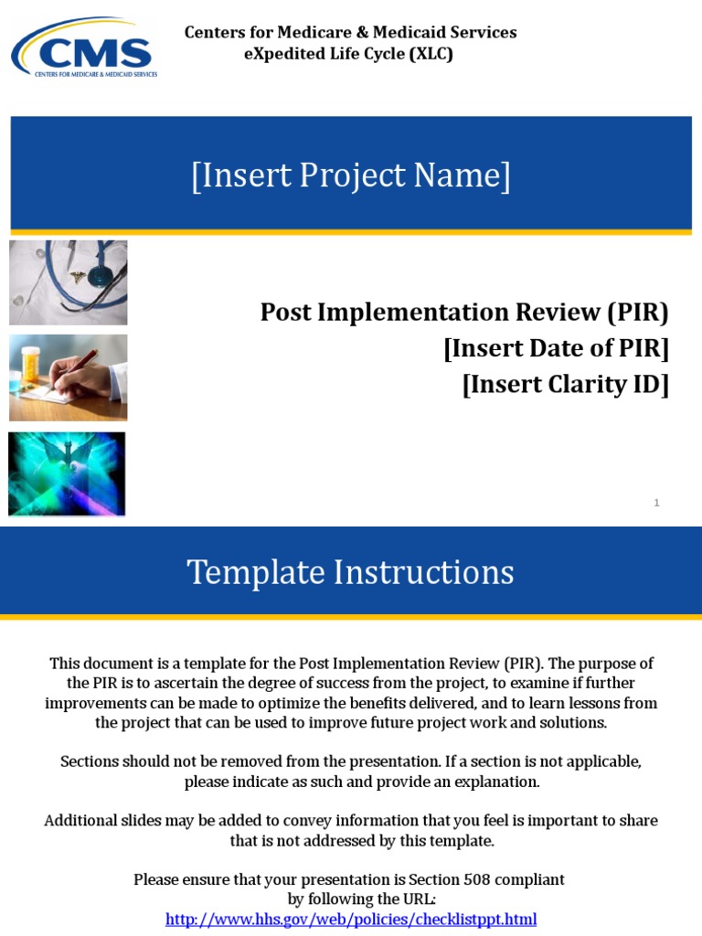 Post Implementation Review (PIR) Template | PDF | Information ...