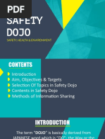 Dojo Board | PDF | Personal Protective Equipment | Safety