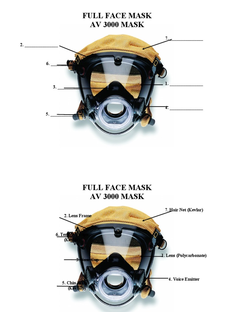 Full Face Mask AV 3000 MASK | PDF | Underwater Diving | Diving Equipment