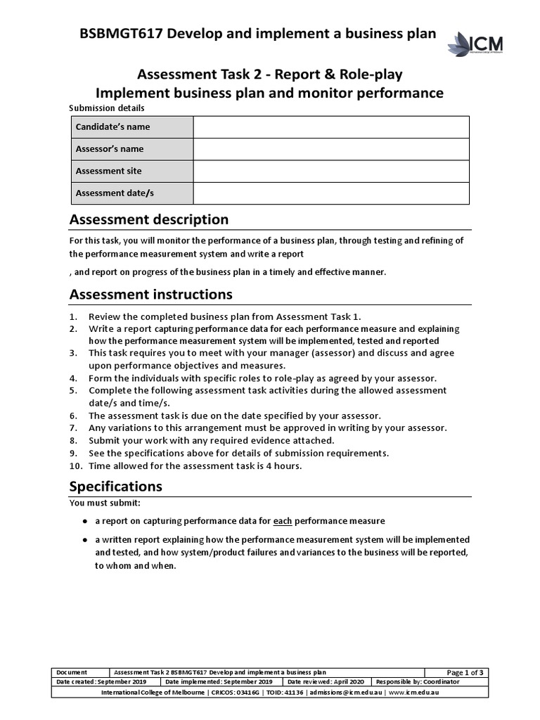 Monitoring Business Performance: Implementing and Testing a Key ...