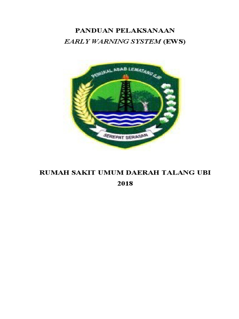 Panduan Pelaksanaan: Early Warning System (Ews) | PDF