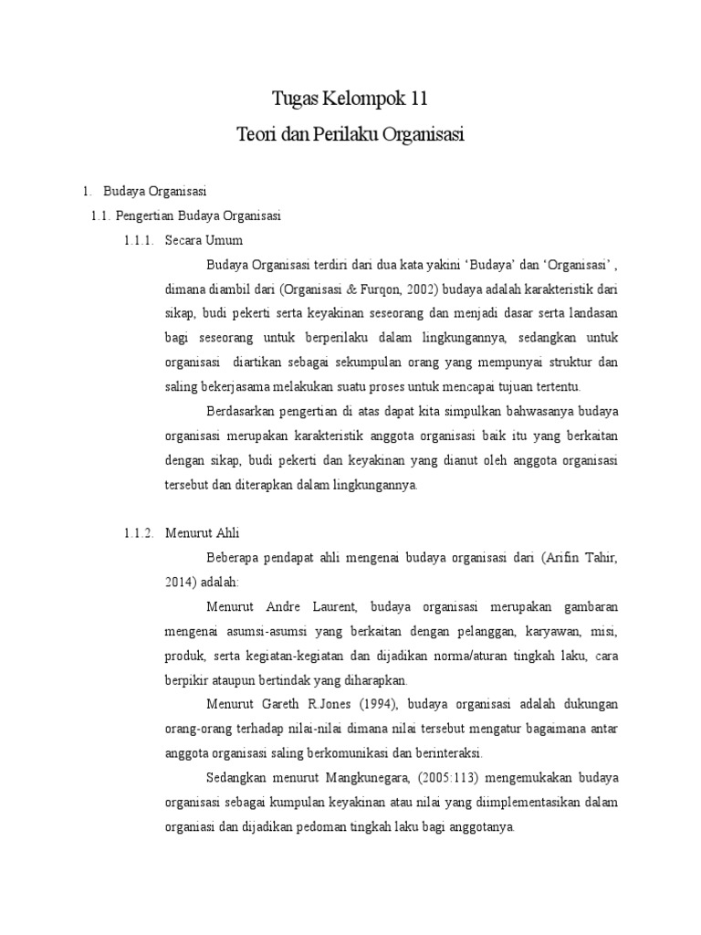 Tugas TPO Kel 11 Materi | PDF