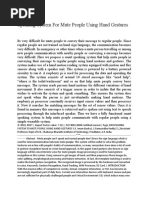 Sign Language Recognition Using Python and OpenCV | PDF | Information ...