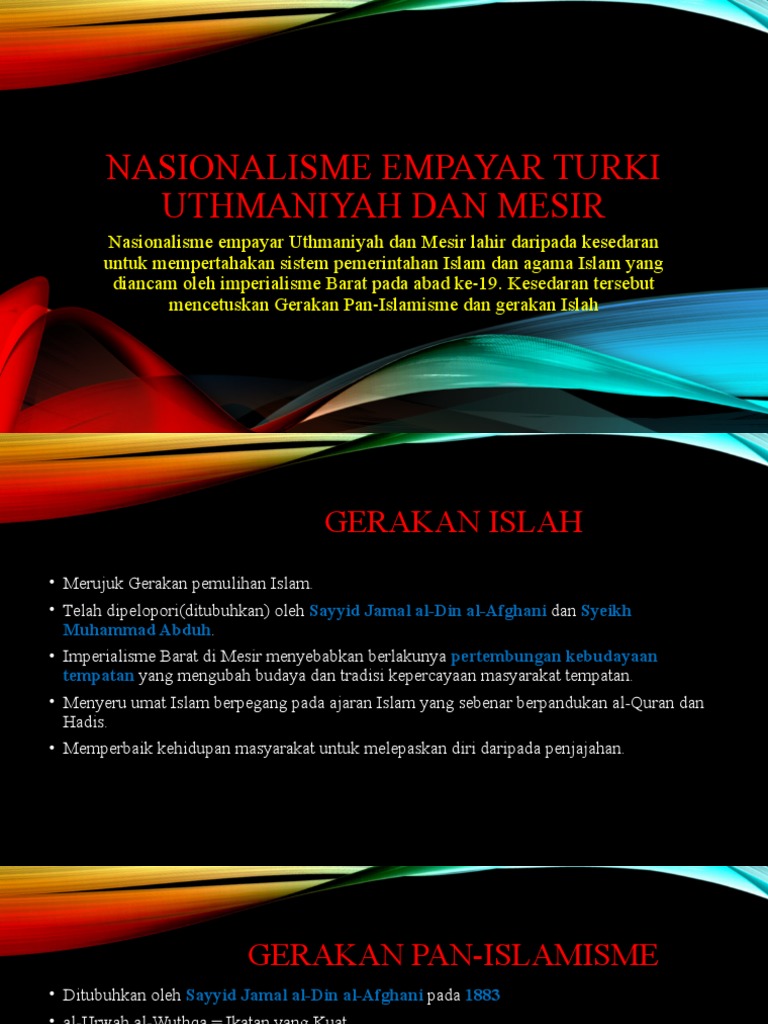 Nasionalisme Empayar Turki Uthmaniyah Dan Mesir | PDF