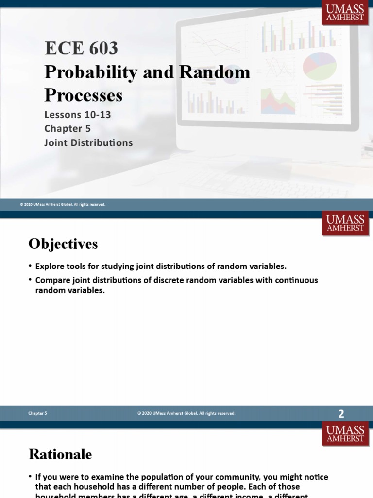 Probability and Random Processes: Lessons 10-13 Joint Distributions | Download Free PDF ...